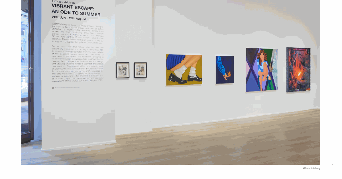 HypeArt: "Immerse Yourself in 'Vibrant Escape: An Ode to Summer' at ...